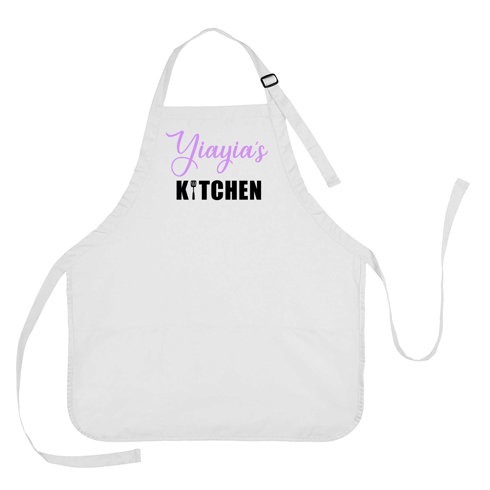 Yiayia's Kitchen Apron, Apron for Yiayia, Yiayia's Kitchen, Apron for ...