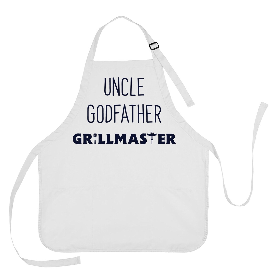 Apron for Uncle Apron for Godfather Grillmaster Apron Gift | Etsy