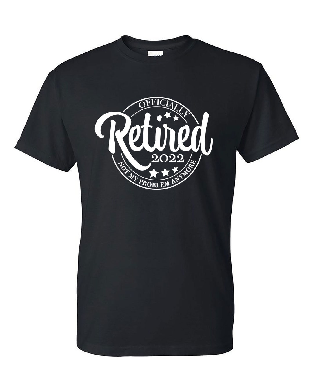 Officially Retired Shirt, Retired Shirt, Custom Retired Shirt, Retired ...