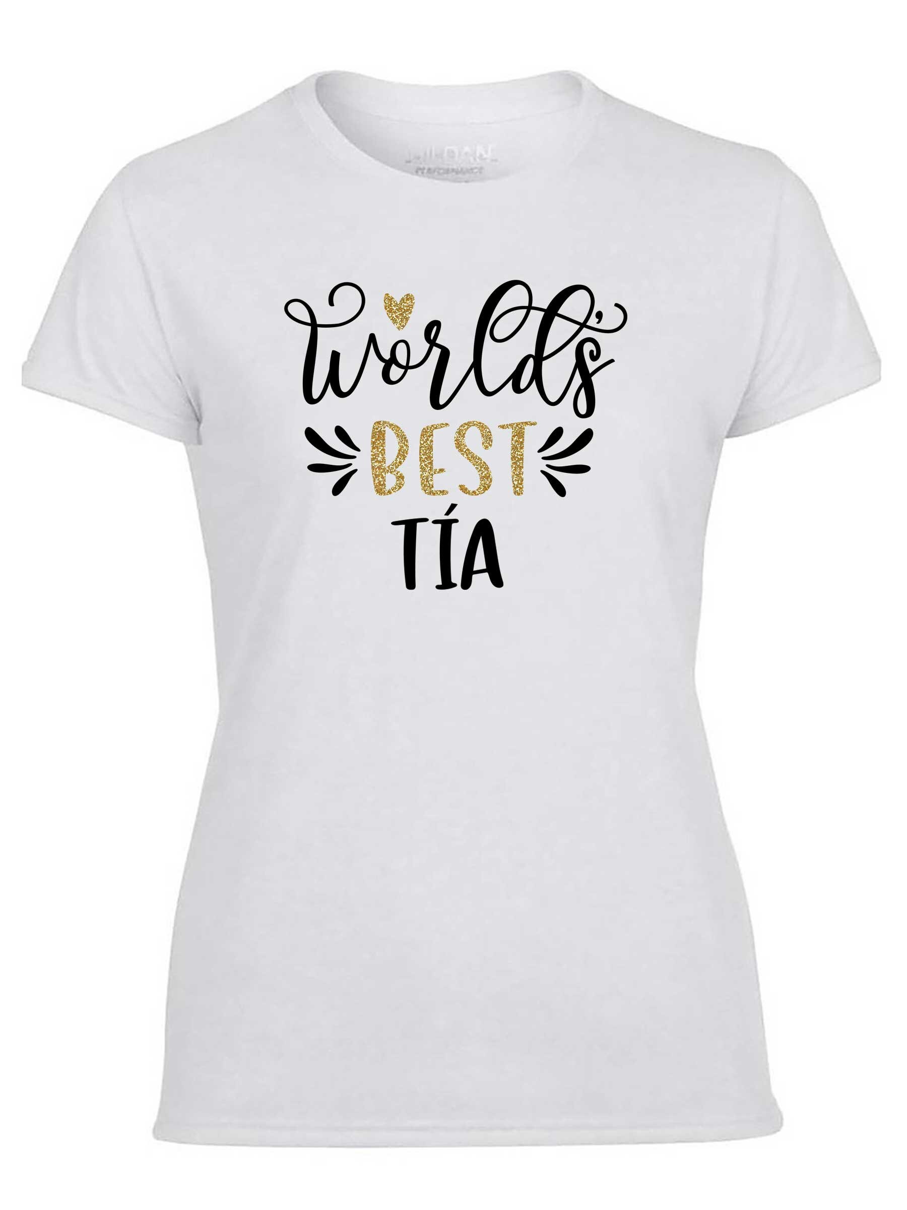 Worlds Best Tia Shirt, Worlds Best Tia Gift, Mothers Day Gift for Tia ...