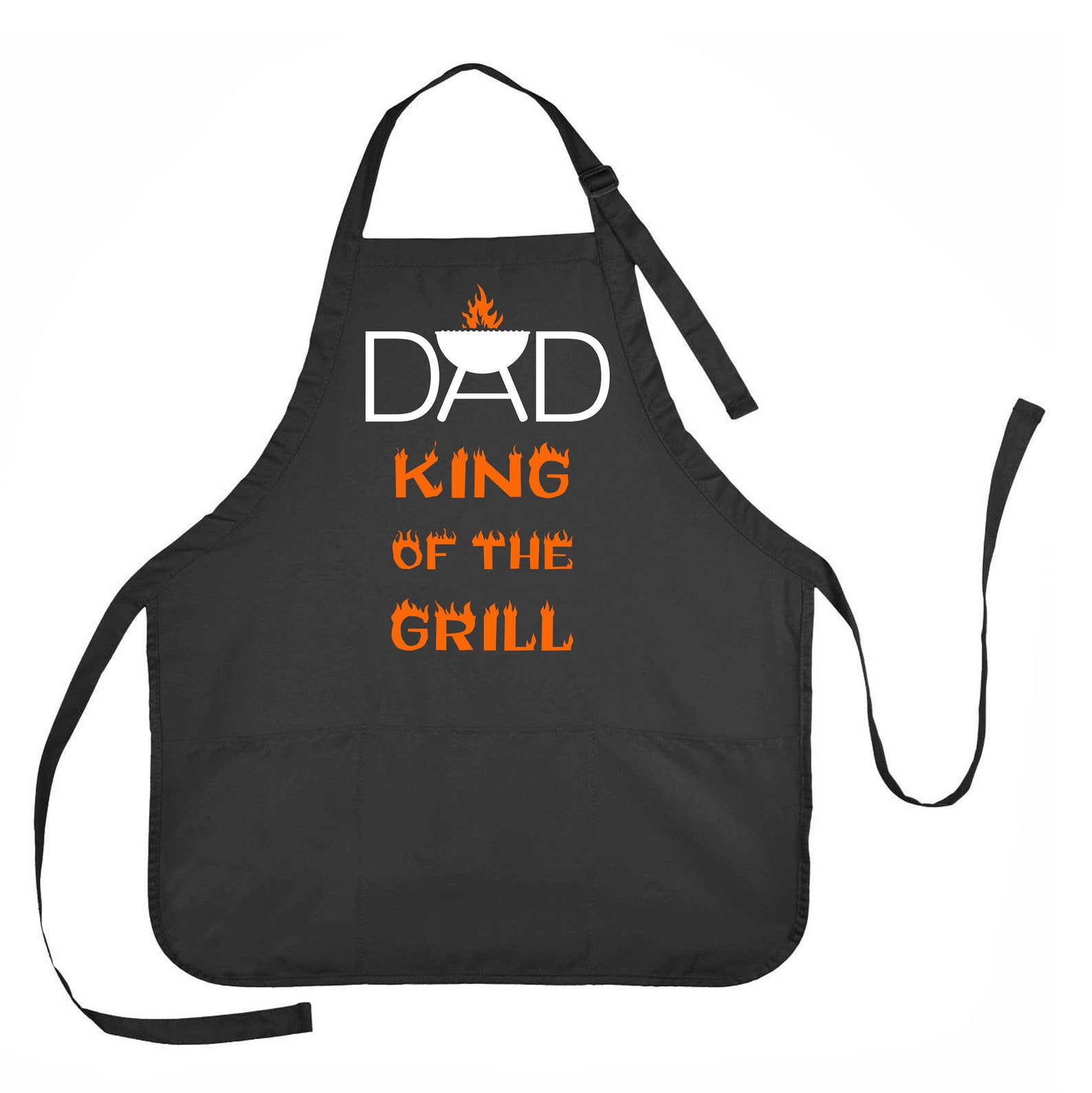 Father's Day Apron Dad King of the Grill Apron Papa King - Etsy