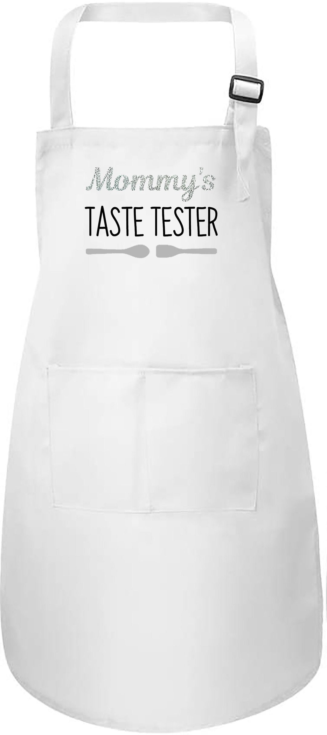Mommy's Taste Tester Apron for Children, Kids Baking Apron, Children's ...