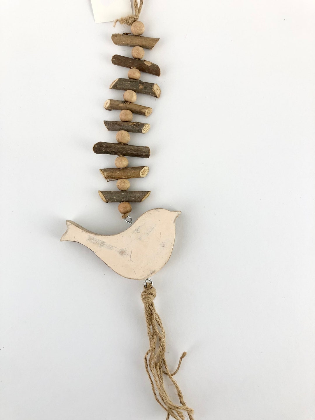 Wooden Bird Chain for Hanging on Windows Doors and Much More. - Etsy