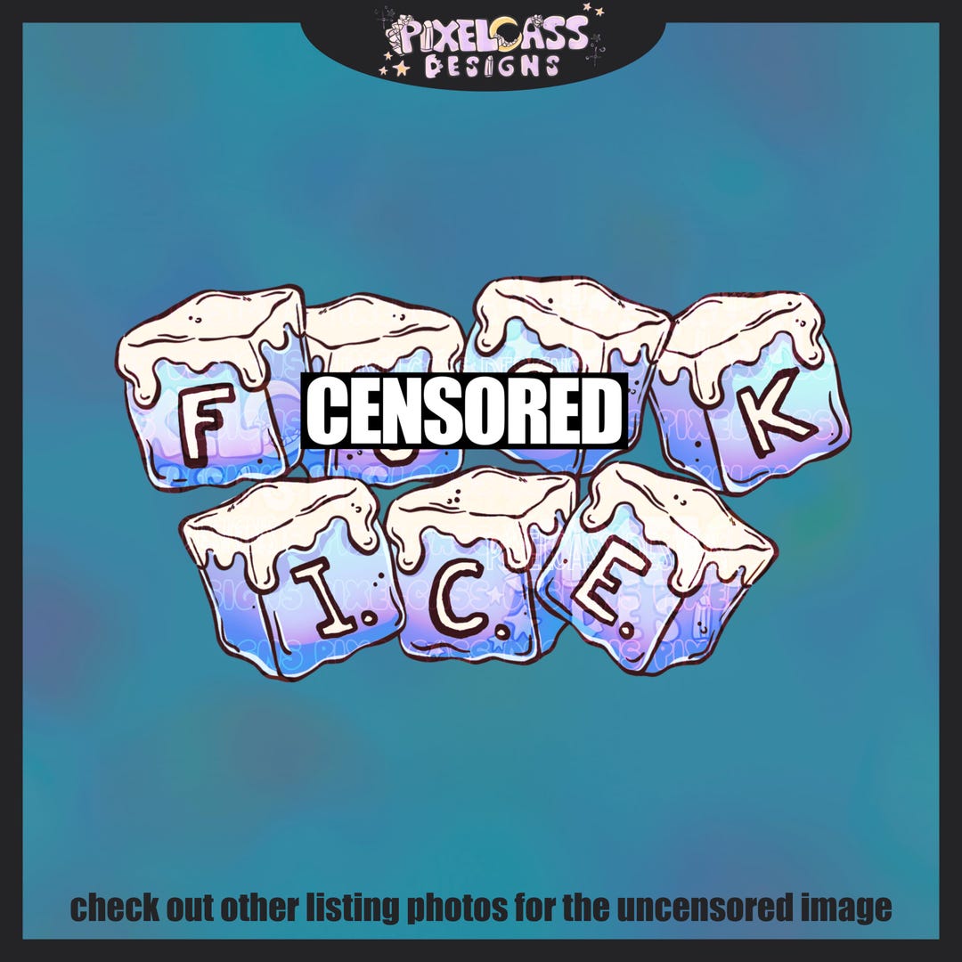 Fvck ICE | Human Rights PNG SUBLIMATION Design - Etsy