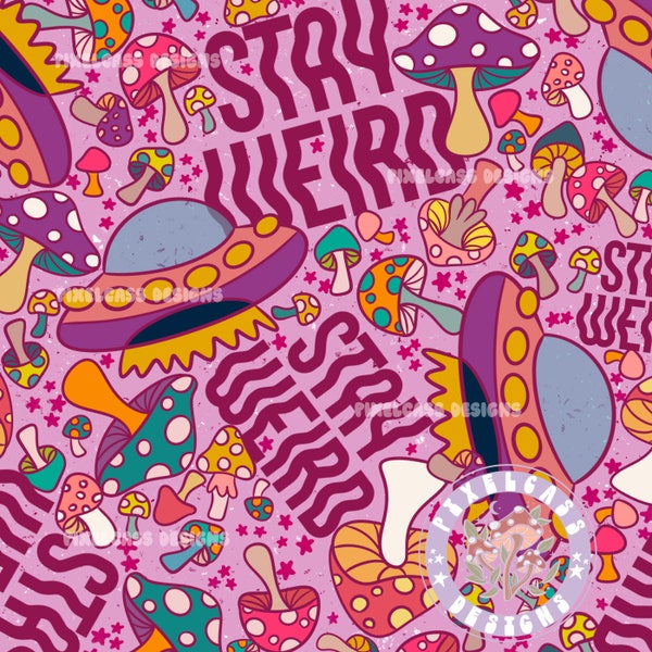 Trippy Fabric - Etsy