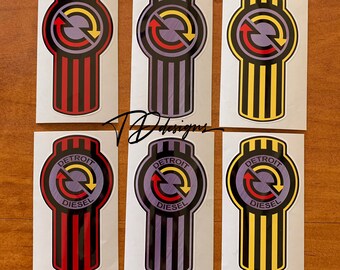 Diesel Engine Decal - Etsy