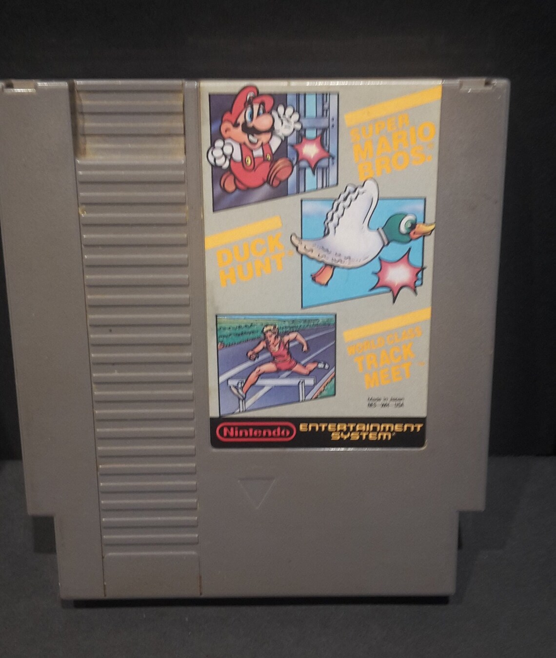 Super Mario Bros Duck Hunt World Class Track Meet, Nintendo NES Game ...