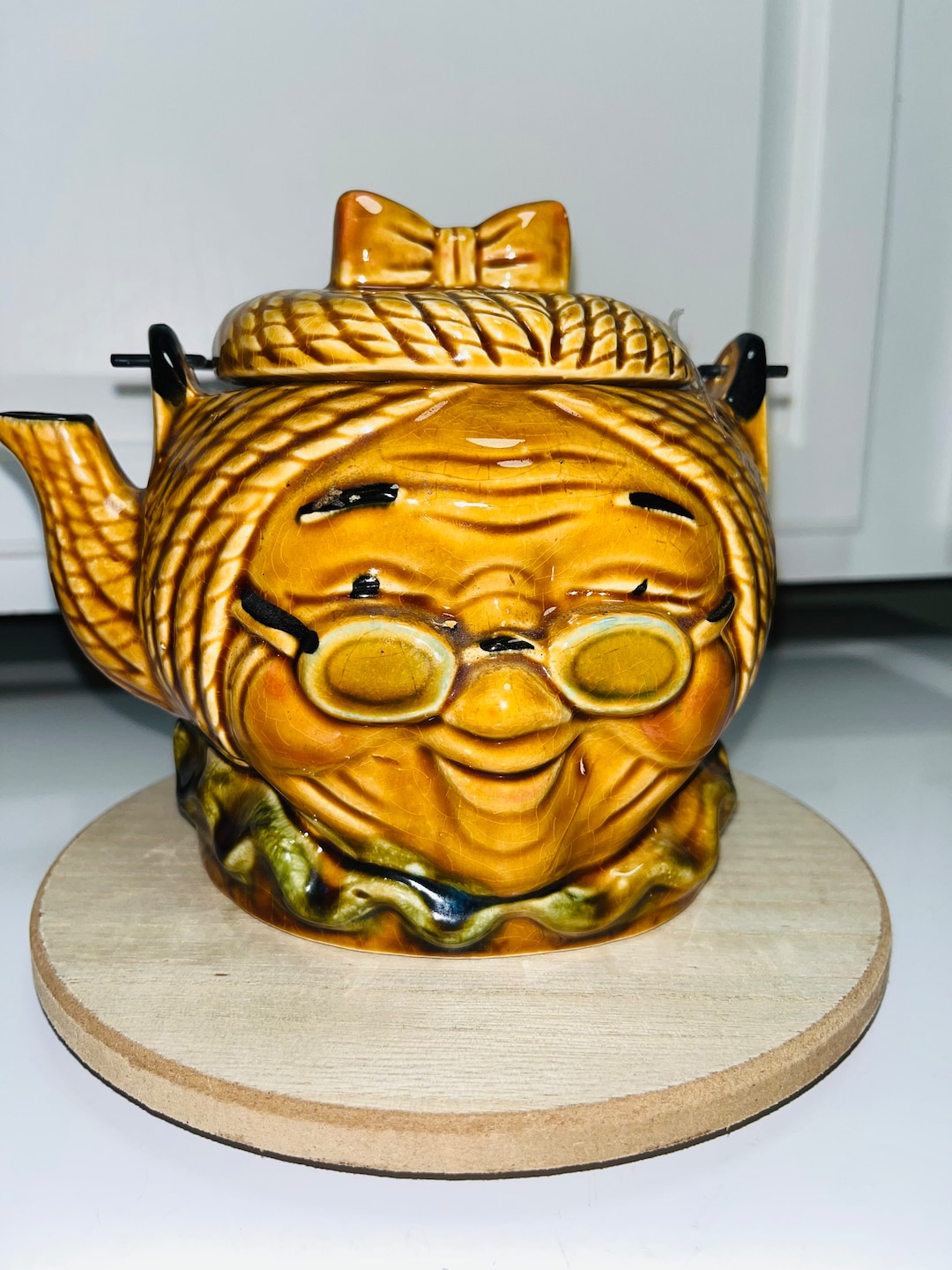 Vintage Anthropomorphic Mrs Ben Franklin Grandma Teapot - Etsy