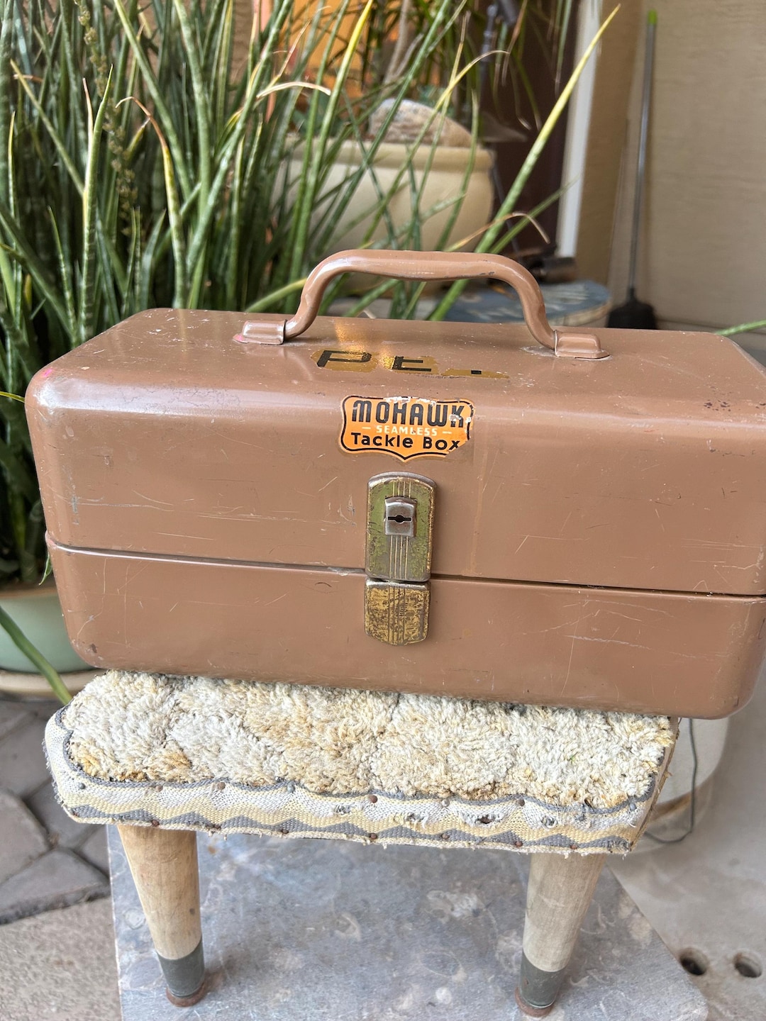 Vintage Mohawk Seamless Metal Tackle Box - Etsy