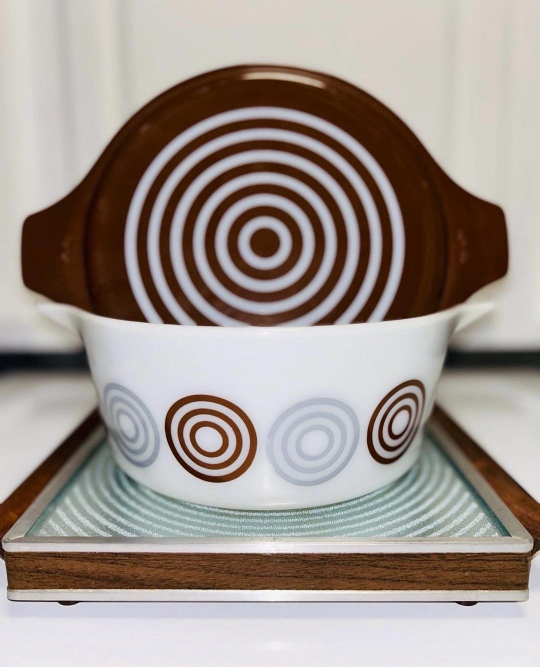 Vintage 1973 Salton Pyrex Cosmopolitan Hot Casserole Promotional Set ...