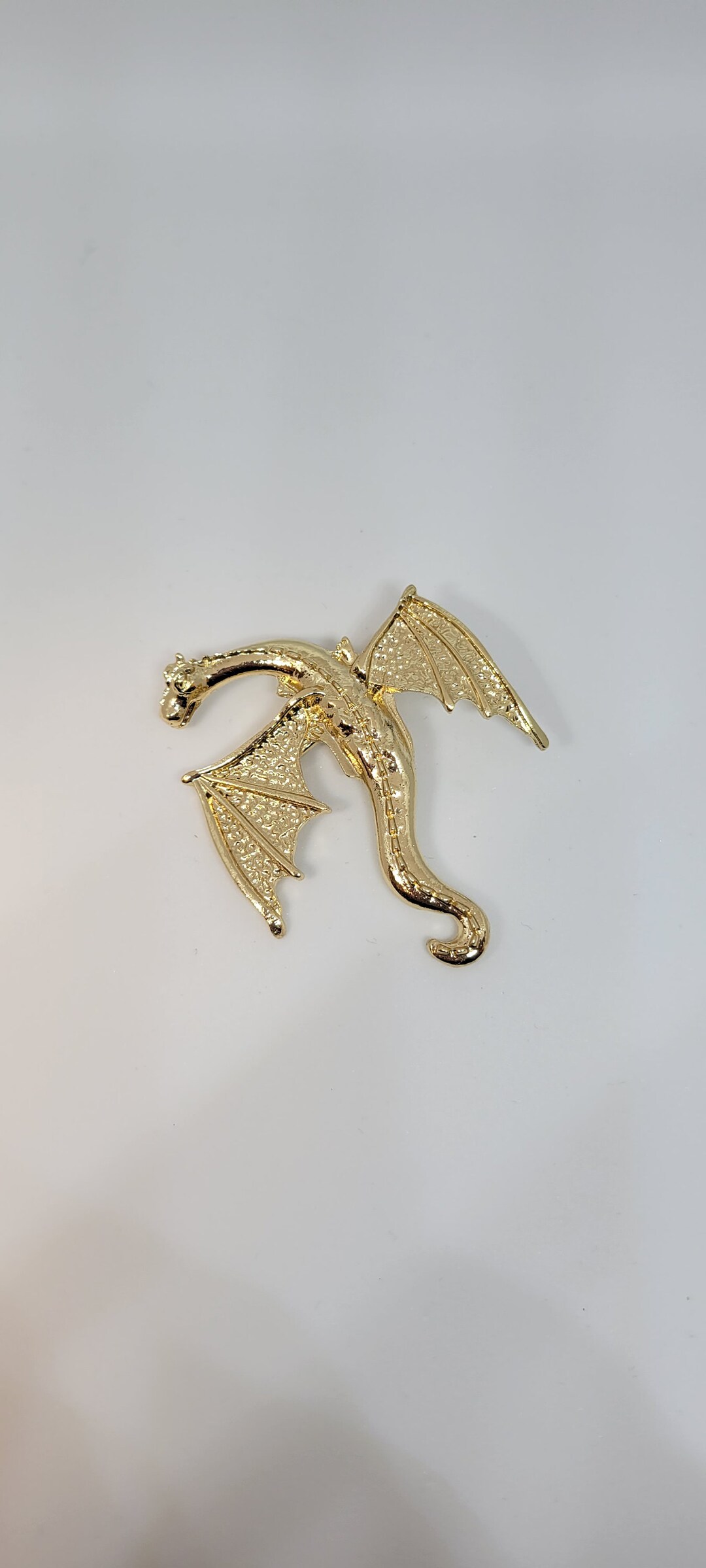 Golden Dragon Hair Clip - Etsy
