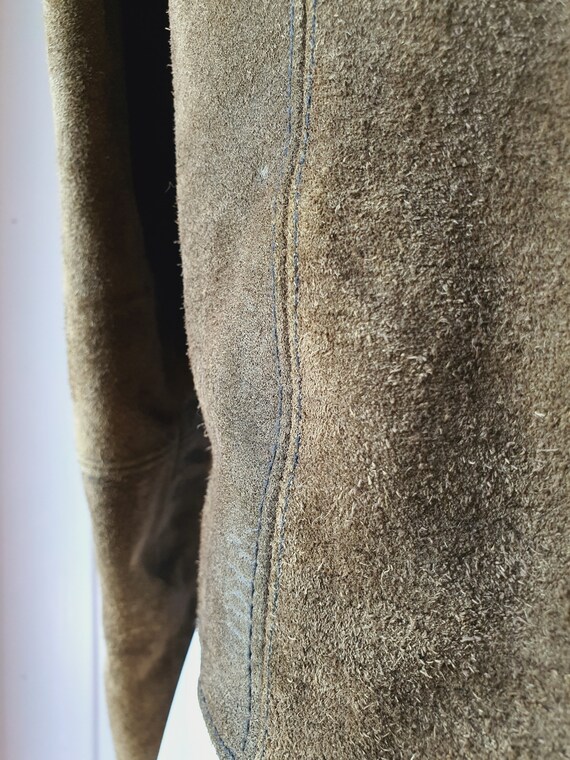 Old leather jacket, traditional jacket, rough leather… - Gem