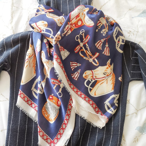 Horse Scarf - Etsy