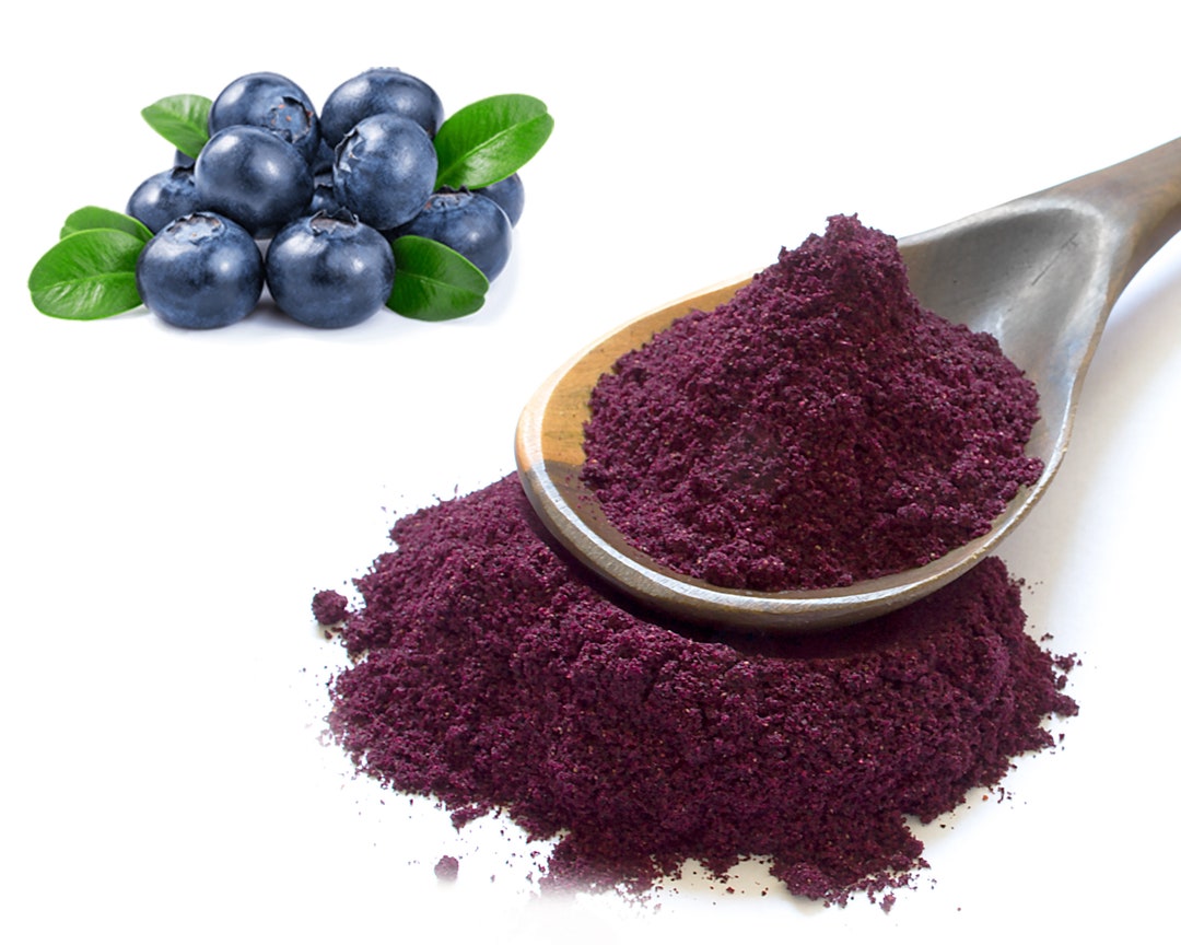 Blueberry Fruit Powder 25-100g Dried - Juice, Superfood Diet, Healthy ...
