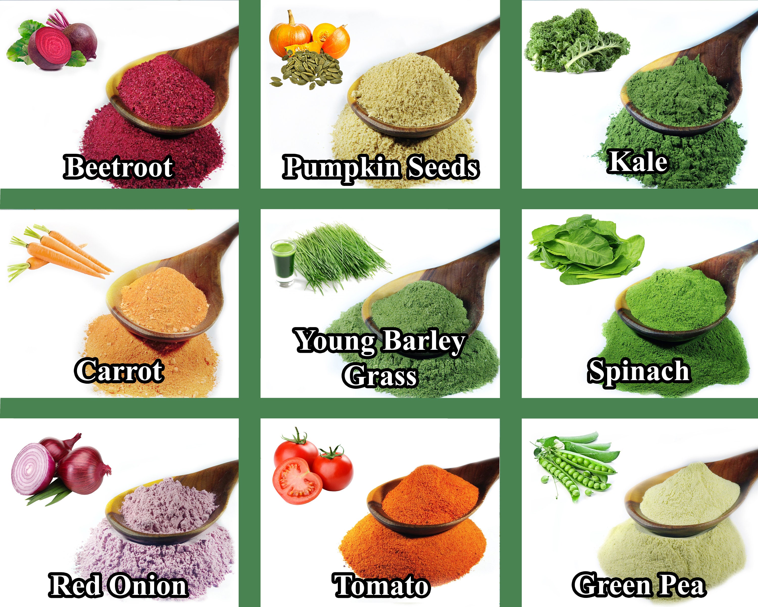 57 Types Fruit & Vegetable Powders Freeze Dried Fruit Powder - Etsy Canada