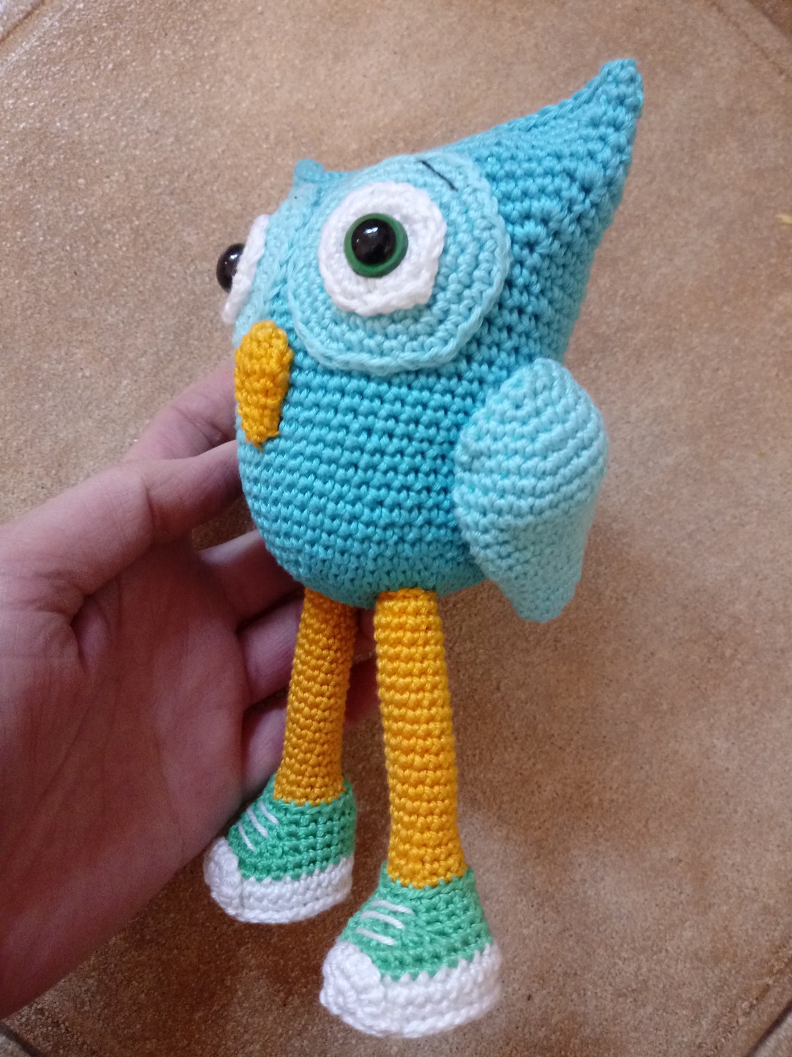 Set of crochet patterns Daniel the tiger and O the Owl | Etsy
