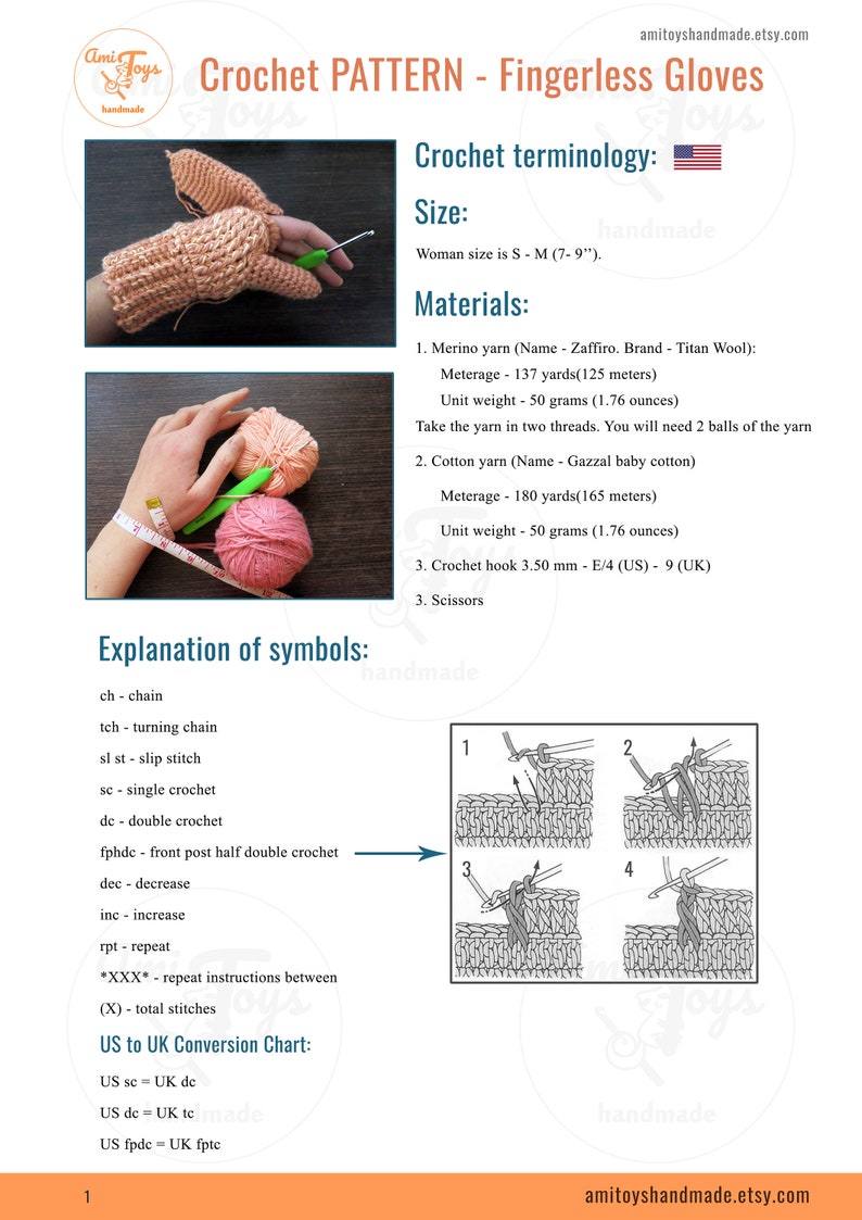 PATTERN: Fingerless Gloves With Flaps Mittens With Flaps - Etsy