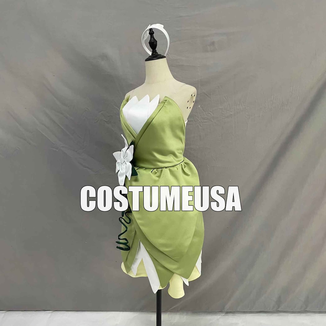 Princess Tiana Dress Princess and the Frog Tiana Dress Short Dance ...