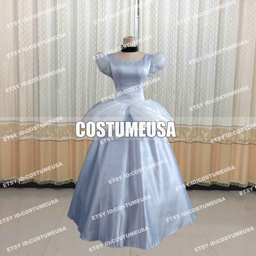 Custom Made Size Cinderella Cosplay Cinderella Princess Dress - Etsy