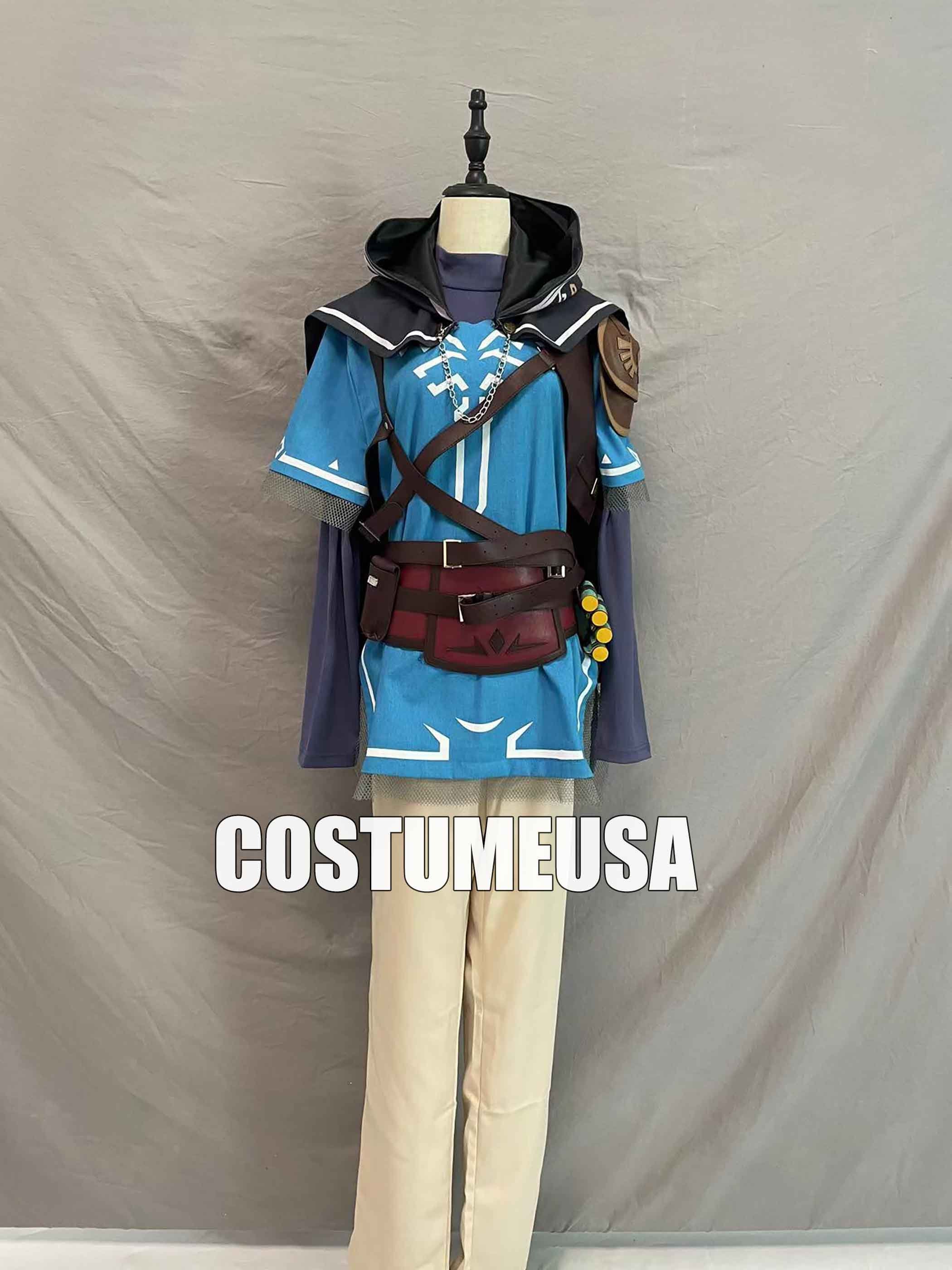 Zelda Link Prince Cosplay Costume Tears of the Kingdom Zelda Link ...