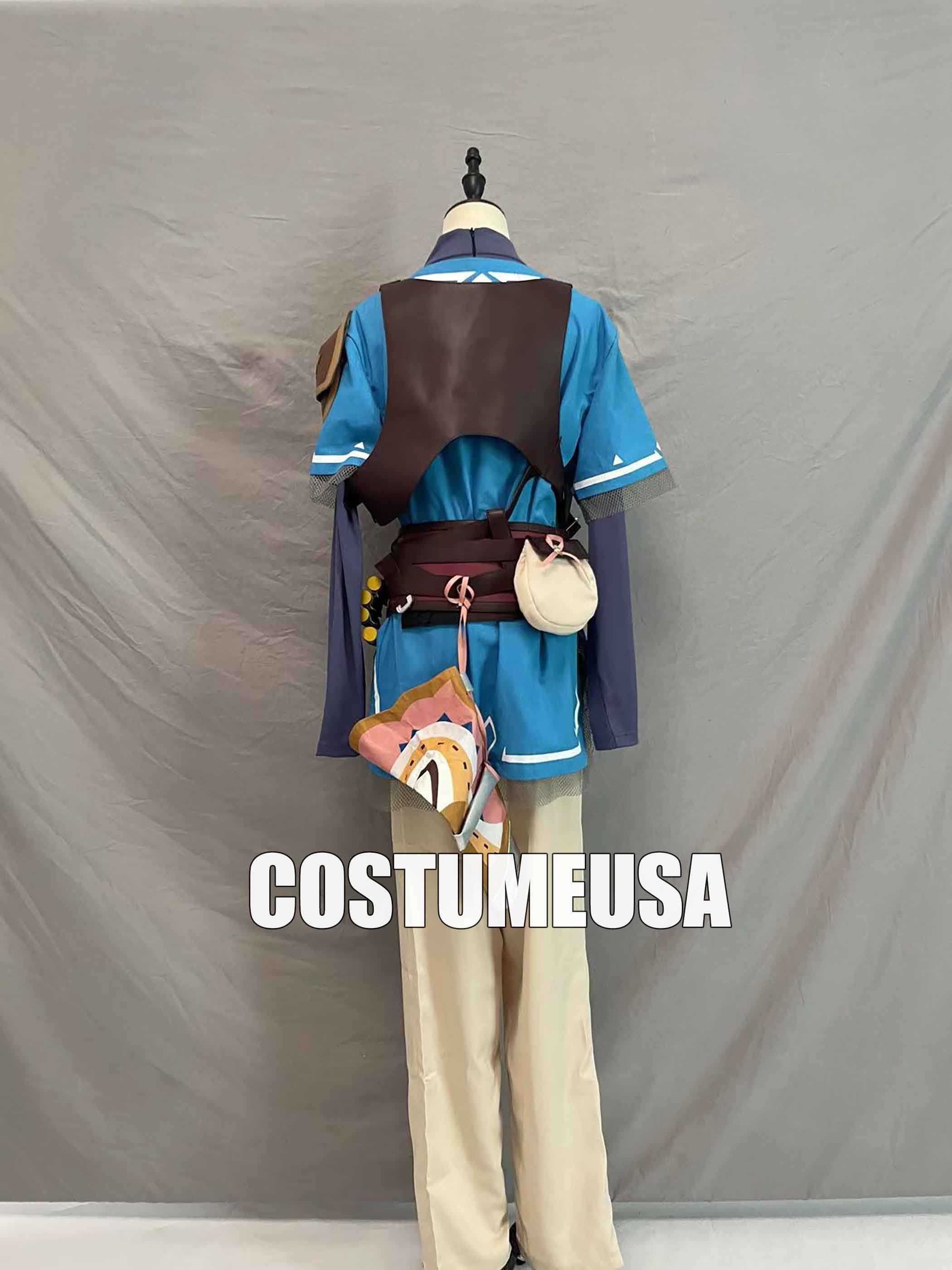 Zelda Link Prince Cosplay Costume Tears of the Kingdom Zelda Link ...
