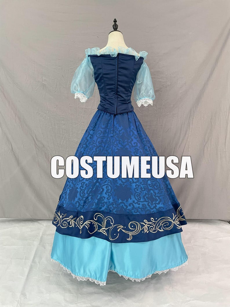 Princess Ariel Dress the Little Mermaid Ariel Dress Embroidery Flowers ...