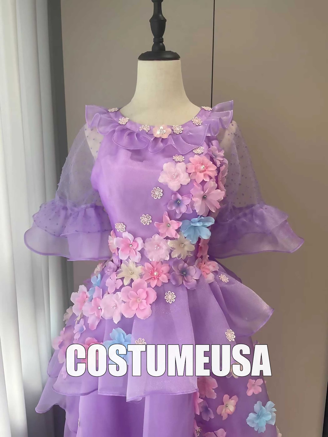 Princess Isabella Dress Purple Isabella Dress Woman Girls Flowers ...