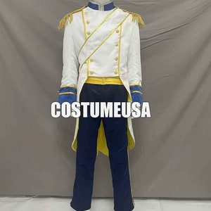 Custom Made Size Prince Eric Outfit Little Mermaid Prince Eric Cosplay ...