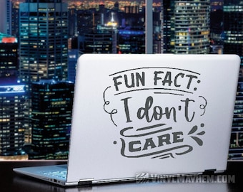 Fun Fact Sticker - Etsy