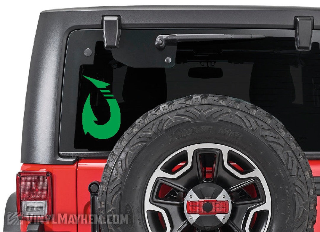 Hawaiian Fish Hook Vinyl Sticker Decal Island Maui Hawaii Lanai Kona ...