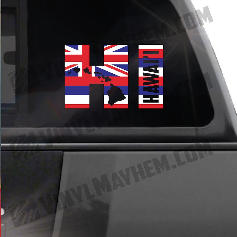 Hawaii Sticker Local - Etsy