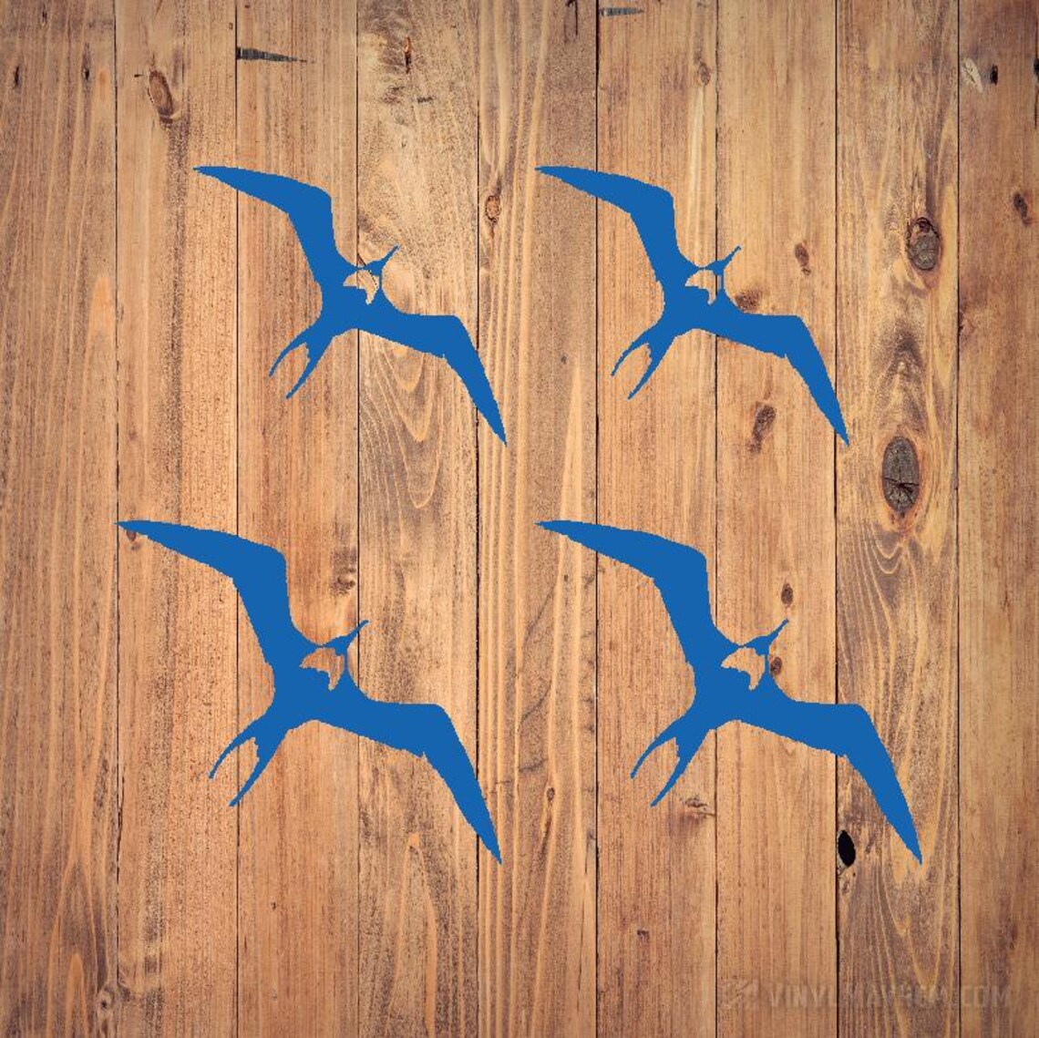 Hawaiian Iwa Frigatebird Silhouette SET Vinyl Sticker Hawaii Maui Oahu ...