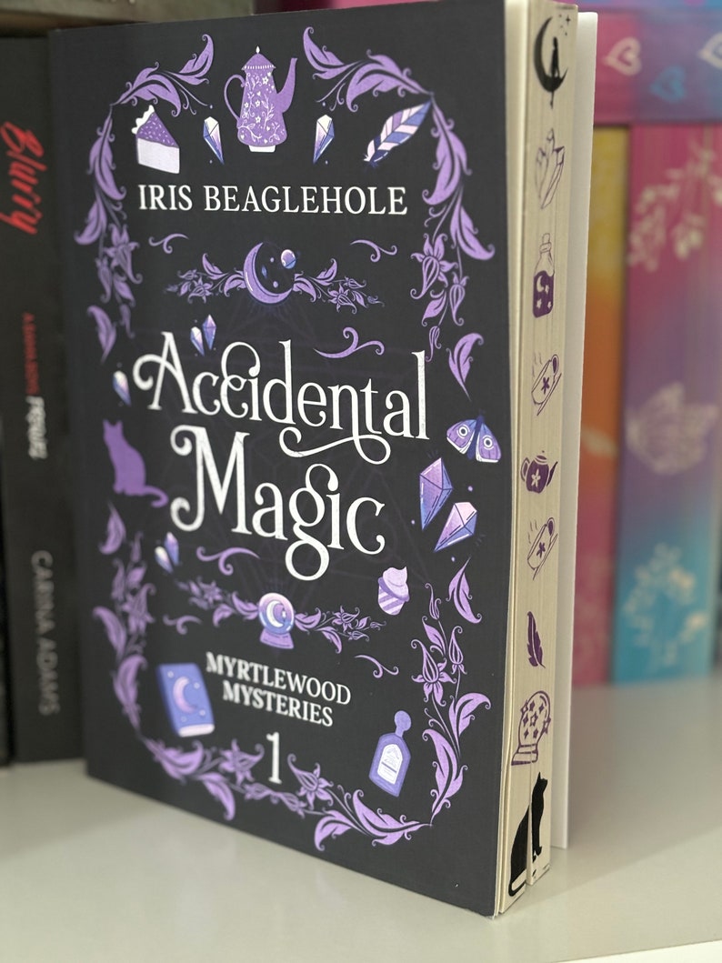 Accidental Magic by Iris Beaglehole Custom Sprayed Edges - Etsy