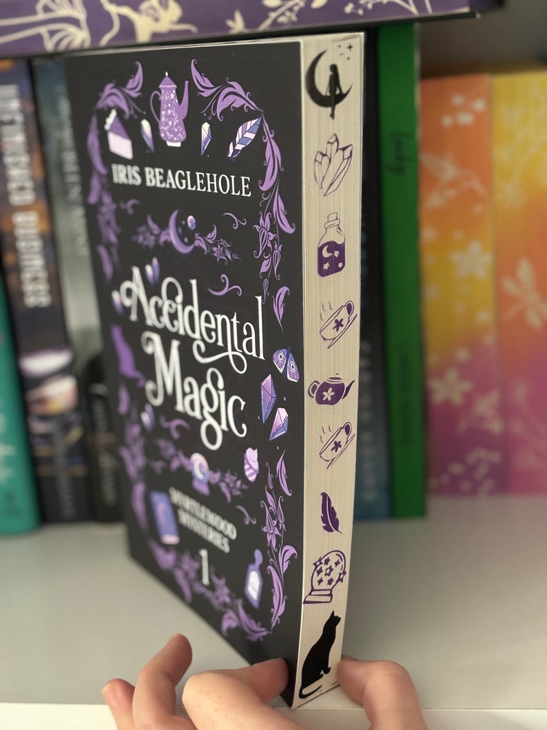 Accidental Magic by Iris Beaglehole Custom Sprayed Edges - Etsy