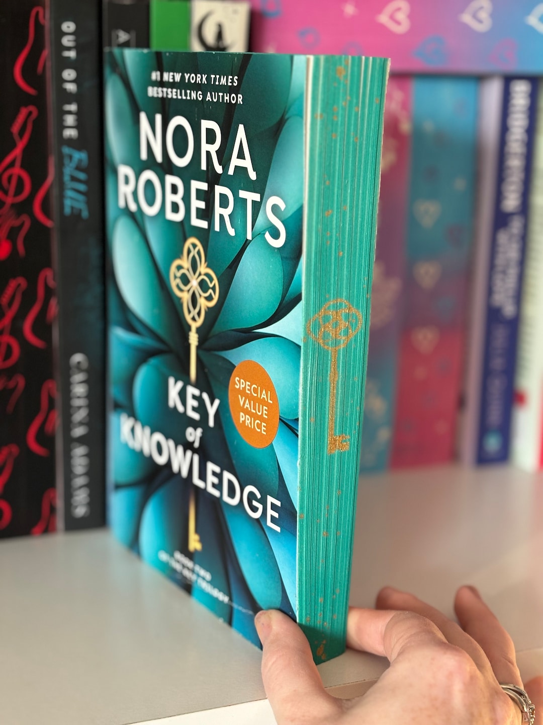 Key of Knowledge by Nora Robert’s Custom Sprayed Edges - Etsy