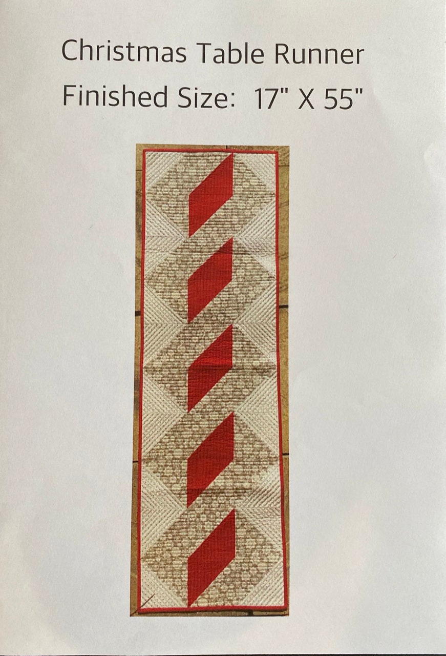 Christmas Table Runner Pattern Pdf. - Etsy