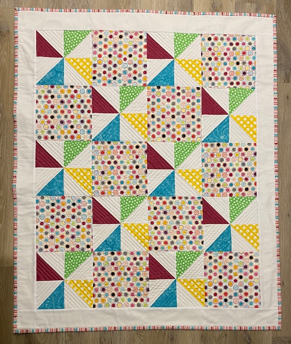 Windmill Quilt Pattern Pdf Download | Etsy Hong Kong