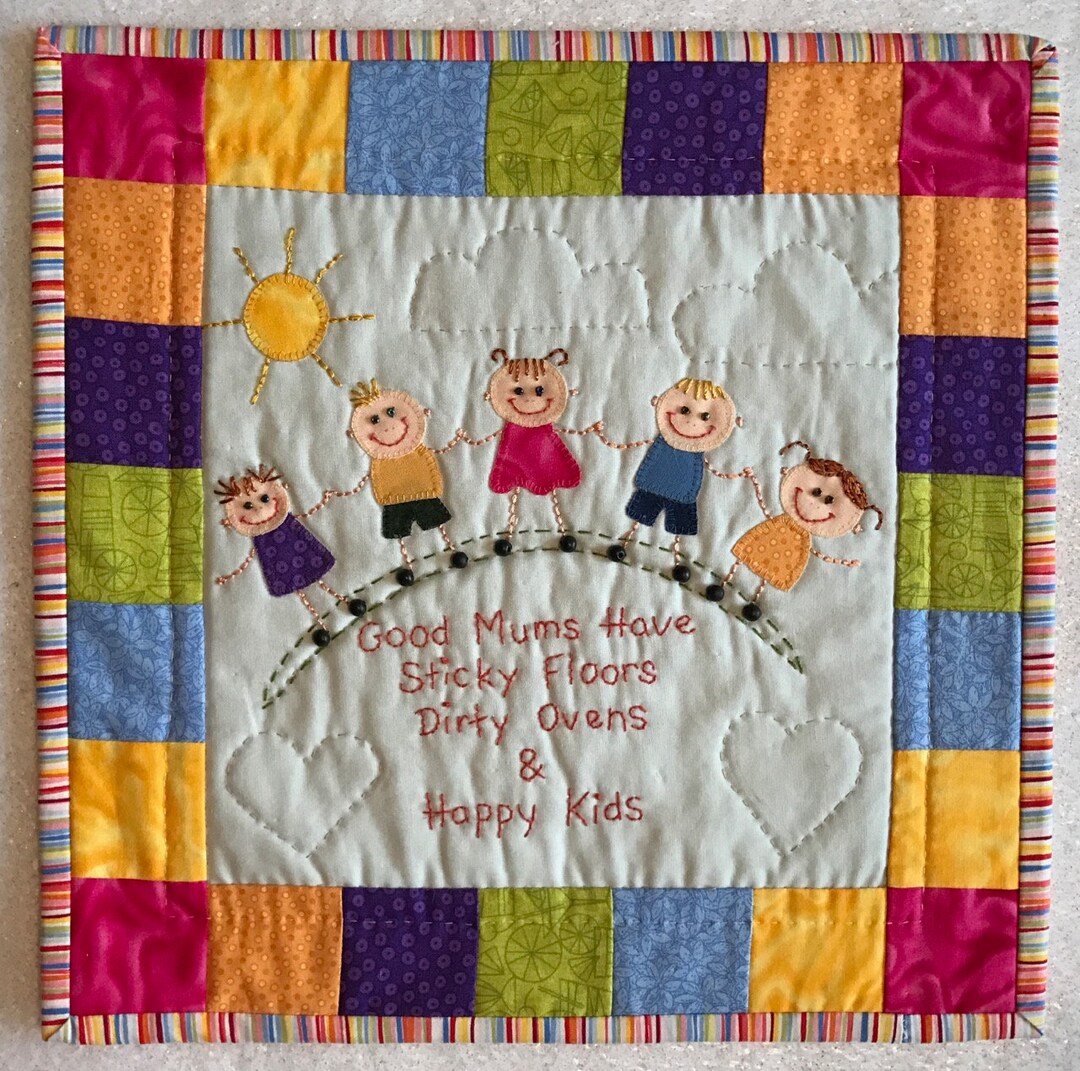 Good Mums Wallhanging Pattern (pdf) - Etsy