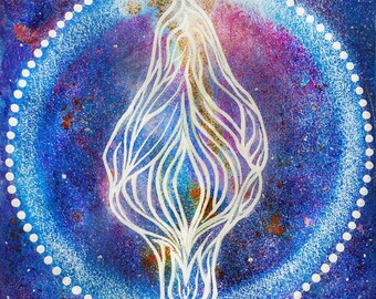 Vulva Mandala Painting - Etsy