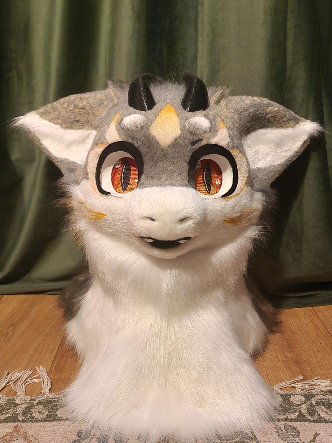 Fursuit Head Premade Kemono Style Dragon Head - Etsy