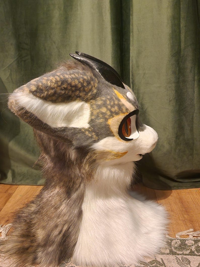Fursuit Head Premade Kemono Style Dragon Head - Etsy