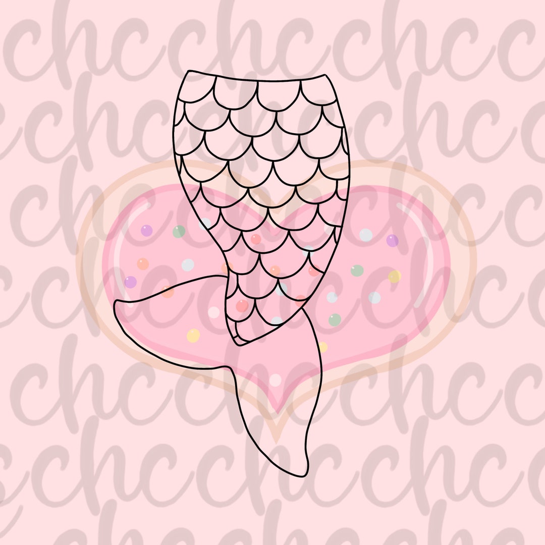 Mermaid Tail Cookie Cutter - Etsy