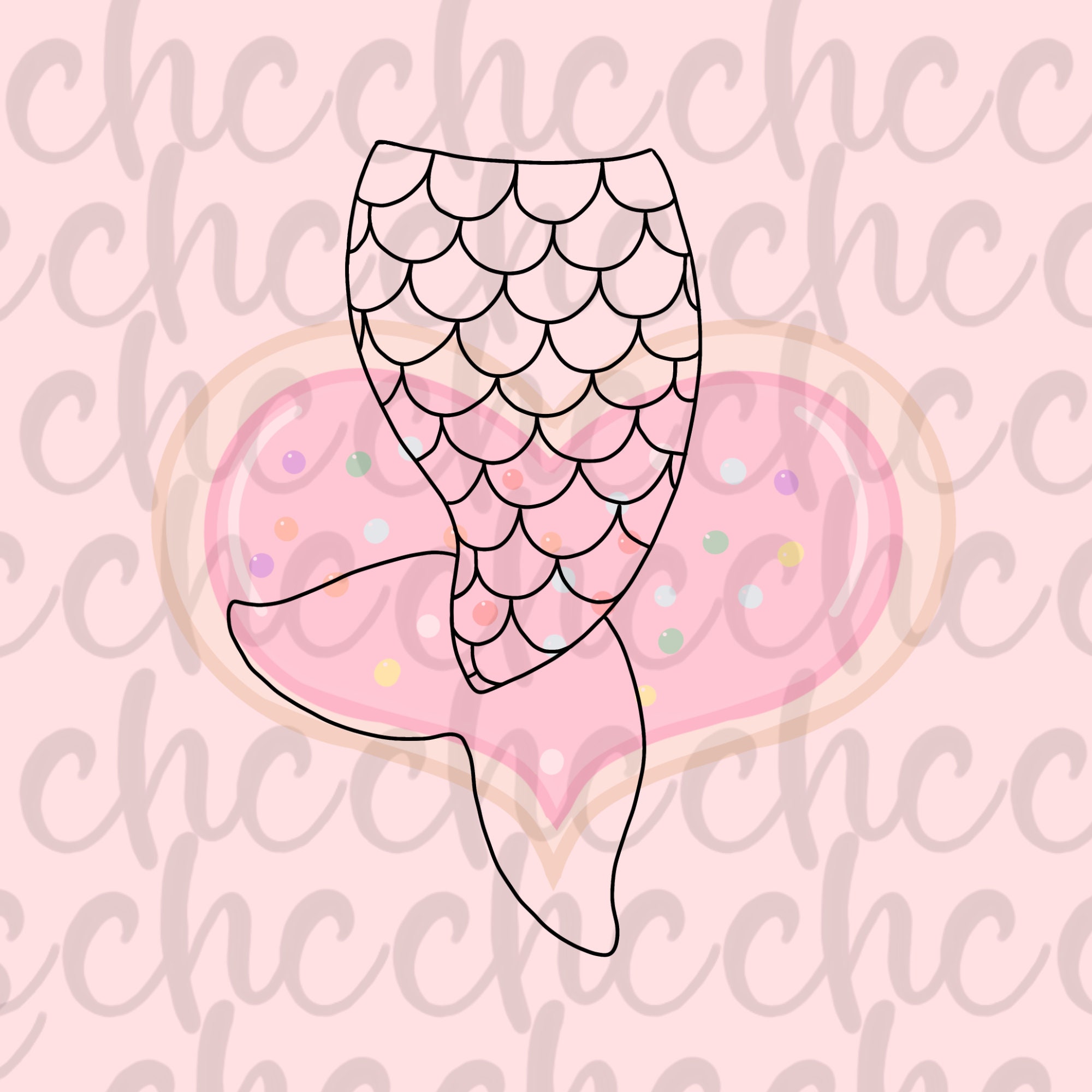 Mermaid Tail Cookie Cutter | Etsy