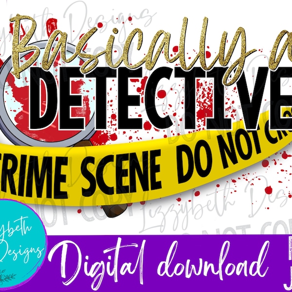 Detective - Etsy