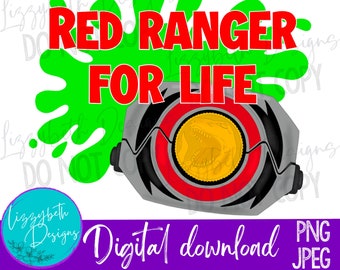 Power Ranger Belt Svg - Etsy Australia