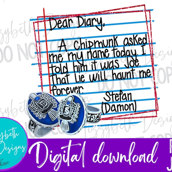 Tvd Svg - Etsy Australia