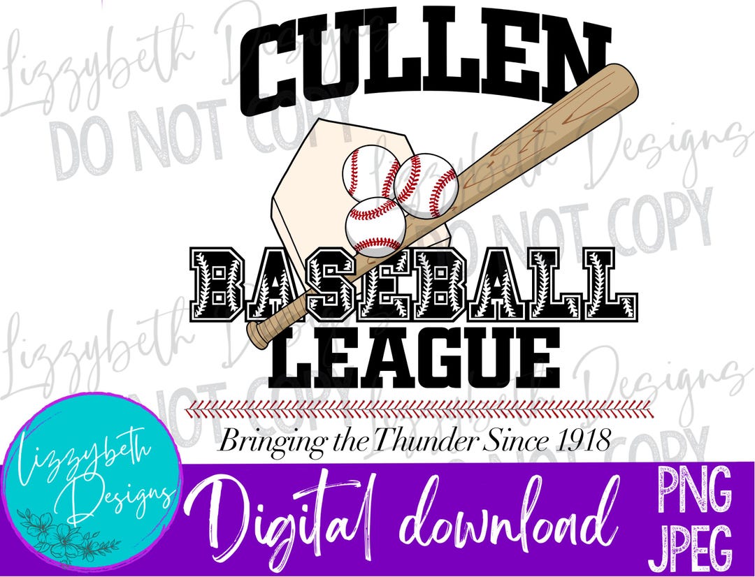 Cullen Baseball Twilight PNG Sublimation Design - Etsy