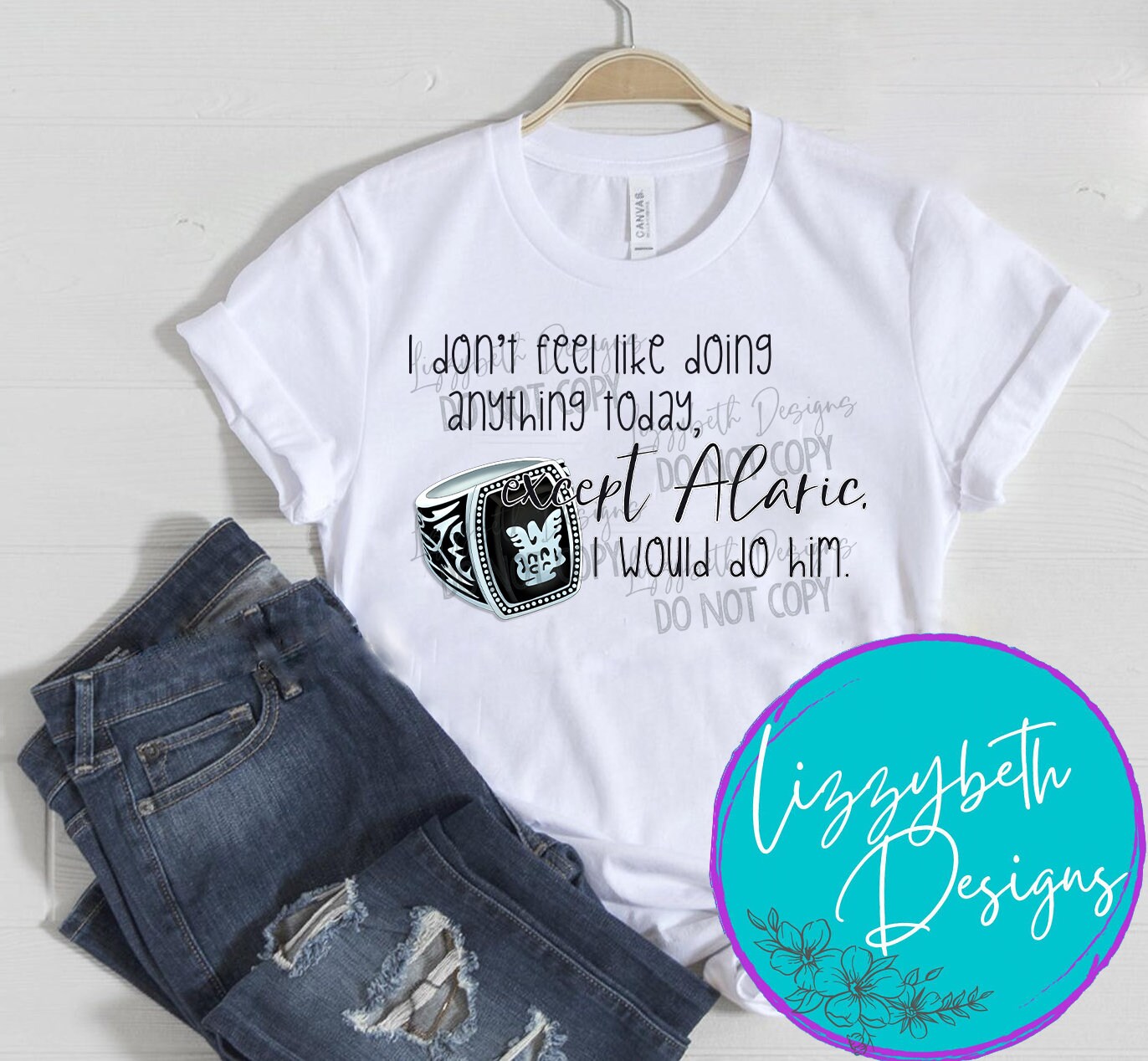 I Would Do Him Alaric Saltzman TVD PNG Sublimation Design - Etsy