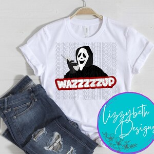 Wazzzup Stoned Ghostface Scary Movie PNG Sublimation Design - Etsy