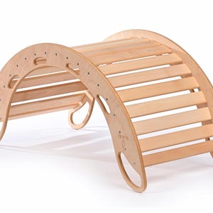 White Woodu Rocker - Stylish S/M/L/XXL Rocking Chair for Home Décor ...